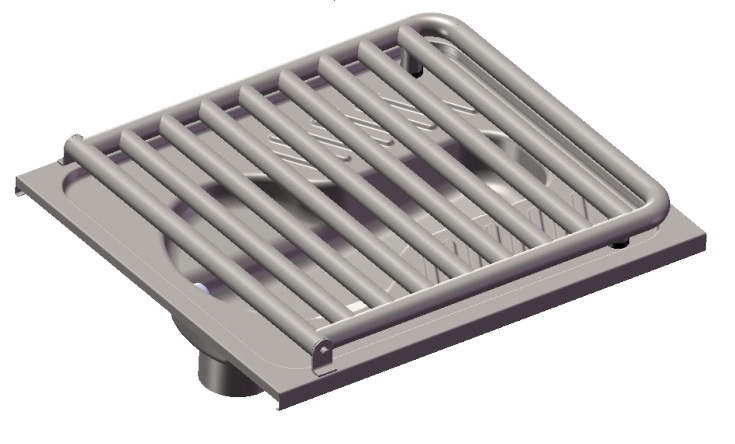 INOX cucavac sa resetkom Senda Delabie sa jednim dovodom - Aqua Still ...